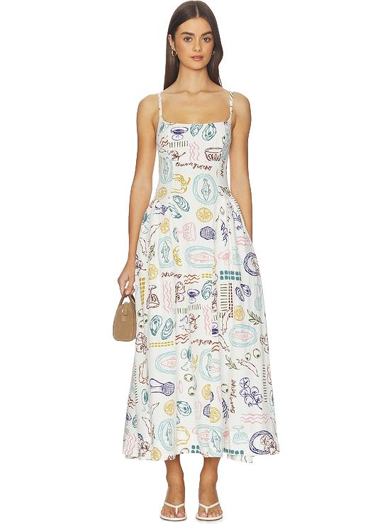 ASTR THE LABEL ASTR the Label Ansley Midi Dress